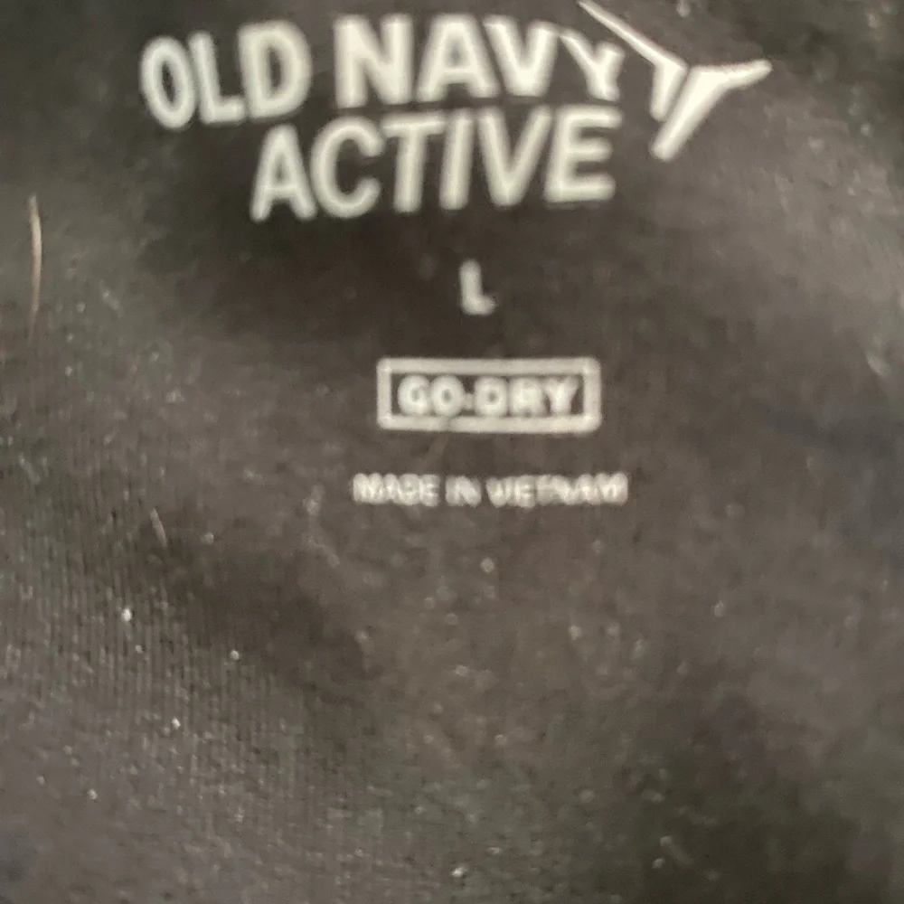 Old Navy | Pants & Jumpsuits | Old Navy Large Go Dry Elevate Black ...